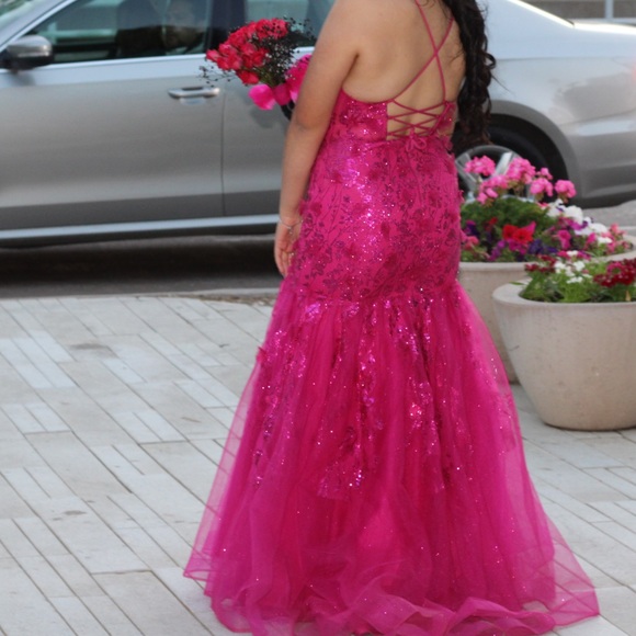 Dresses | Magenta Prom Dress | Poshmark